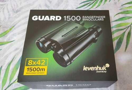 Бинокль с дальномером levenhuk guard 1500