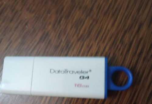 USB флешка- (память) Flash Kingston 16,новая