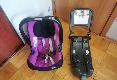 Комплект Britax Romer: люлька и база isofix