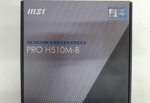 Материнская плата MSI PRO H510M-B