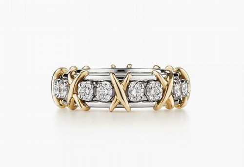 Tiffany & Co кольцо Sixteen Stone