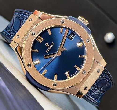 Hublot Classic Fusion King Gold Blue 33mm