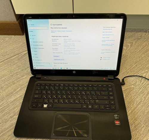 Ультрабук HP Envy 6-1254er D2G73EA, 15.6"