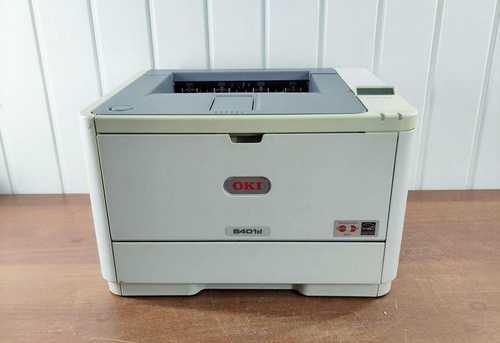 Принтер лазерный OKI B401d, ч/б, A4