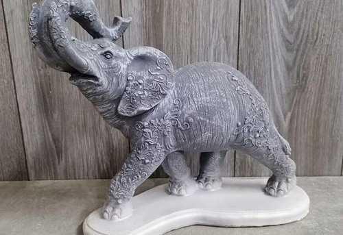 Каркасная силиконовая форма Слон статуэтка