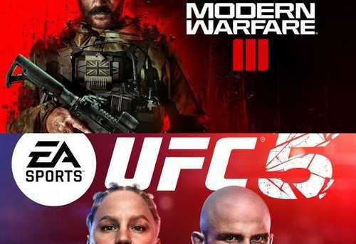 Call of Duty: Modern Warfare 3, UFC 5, юфс 5, PS