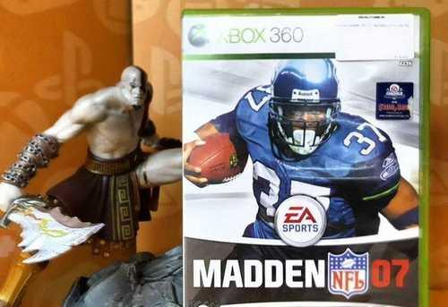 Xbox 360 Madden NFL 07 (английская версия) б/у