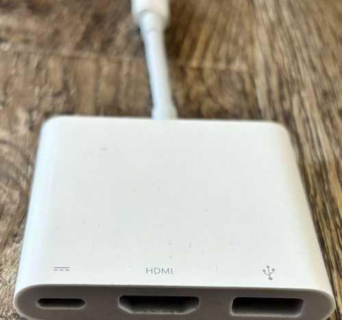 Адаптер Apple USB-C - USB/hdmi/USB-C (MUF82)