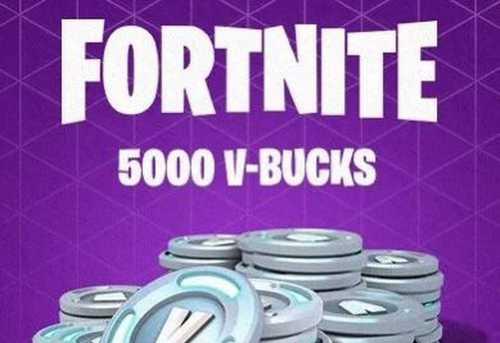 5000 V-Bucks Вбаксы Fortnite, Донат Fortnite