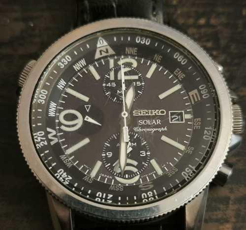 Часы Seiko Solar Chronograph V172
