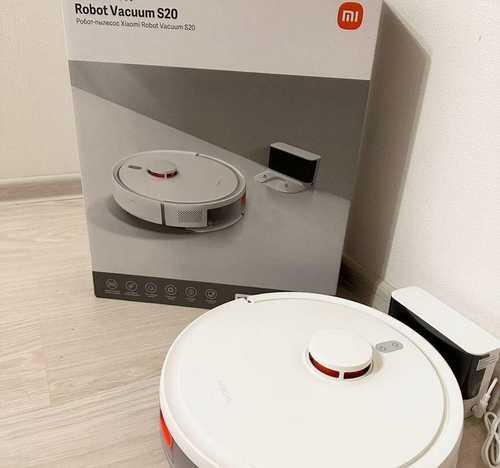 Робот-пылесос Xiaomi Robot Vacuum S20 белый