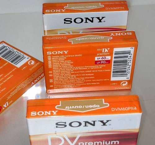 Видеокассета Sony DVpremium 60 (DVM60PR4)