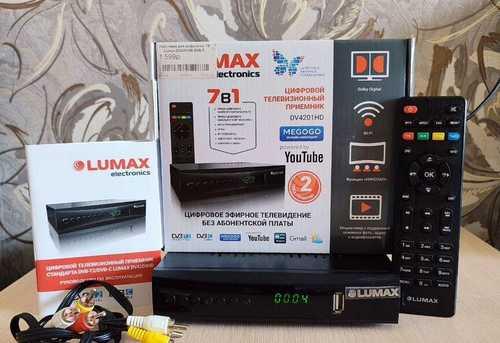 Цифровая тв приставка lumax DV4201HD dvb t2