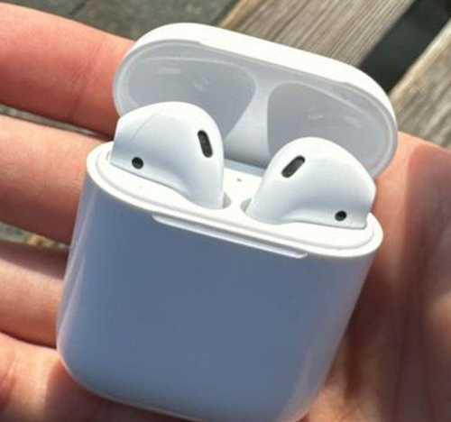 Беспроводные наушники apple airpods 2