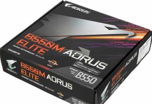 Новая материнская плата gigabyte B550M aorus elite