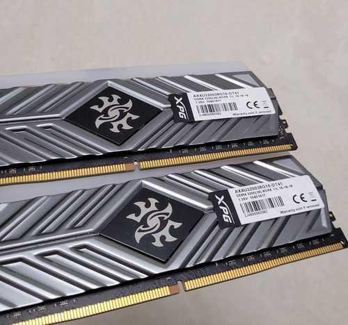 Оперативная память DDR4 16GB 3200 xpg