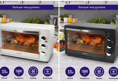Мини-печь lumme LU-1709