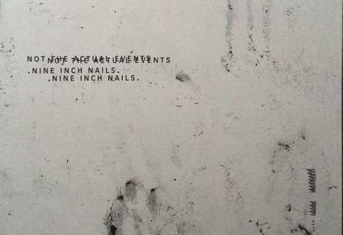 Nine Inch Nails - Not The Actual Events (12", EP