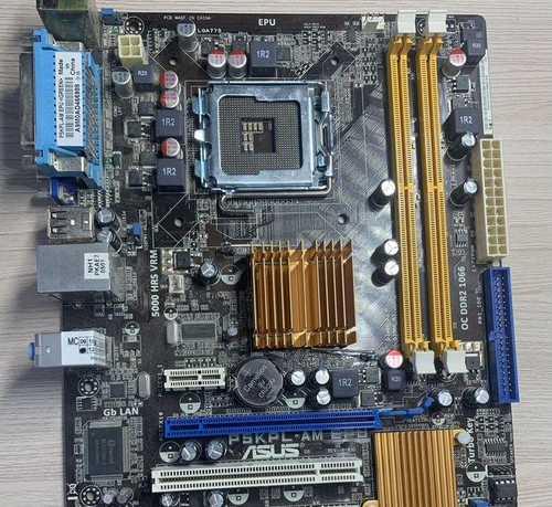 Материнская плата asus P5QPL-VM LGA 775 DDR2