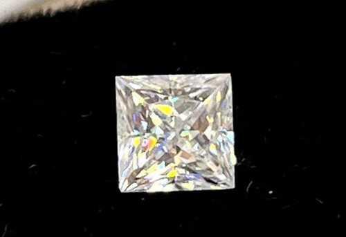 Муассанит бриллиант принцесса 5х5мм-0.8ct