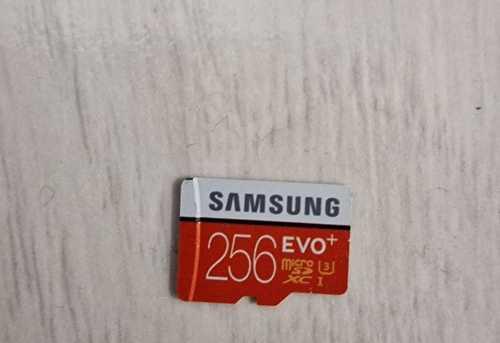 Карта памяти MicroSD 256gb