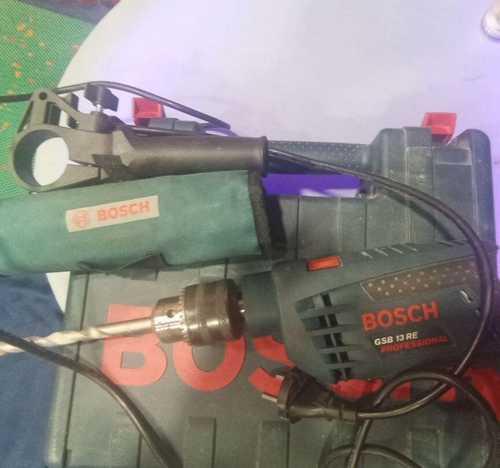 Дрель ударная bosch