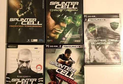 Серия игр Splinter Cell для PC DVD Box (5 из 6)