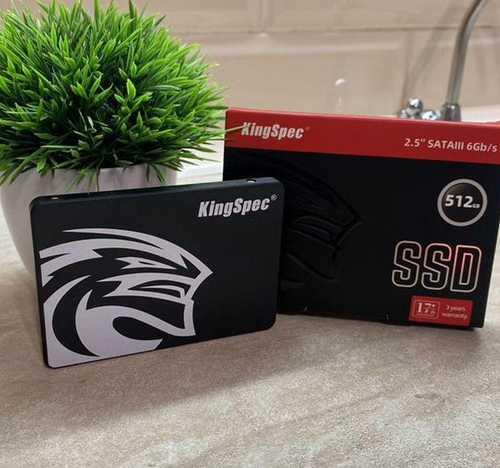 SSD Kingspec SATA 512 gb 6gb/s