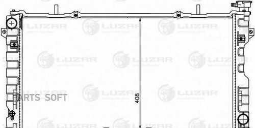Радиатор охлаждения Додж Караван 00