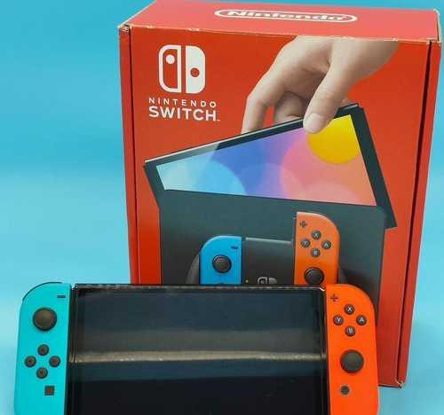 Новая switch oled прошитая чип picofly 128гб