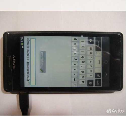 Телефон Sony c1905 на запчасти