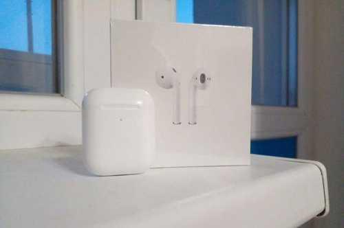 Apple AirPods 2 mrxj2U/A+Чехол в подарок