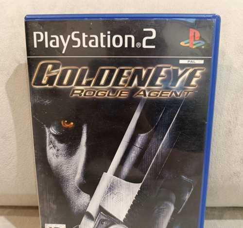 Golden Eye Rogue Agent PS2 лицензия