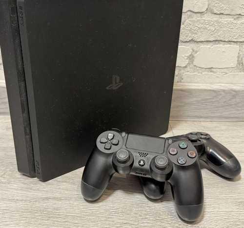 Sony playstation 4 slim 1tb 2 геймпада