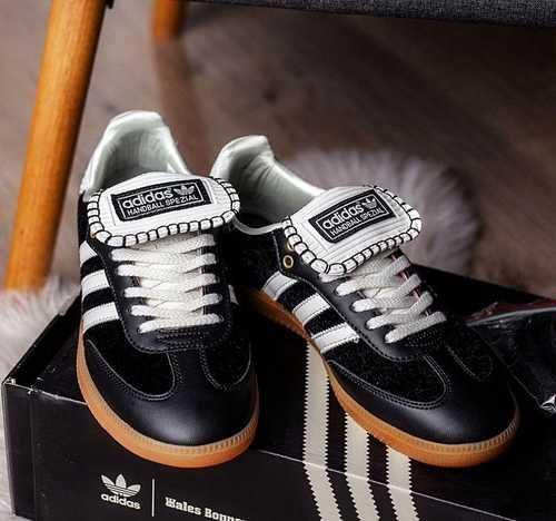 Wales Bonner x adidas Samba Core Black Cream