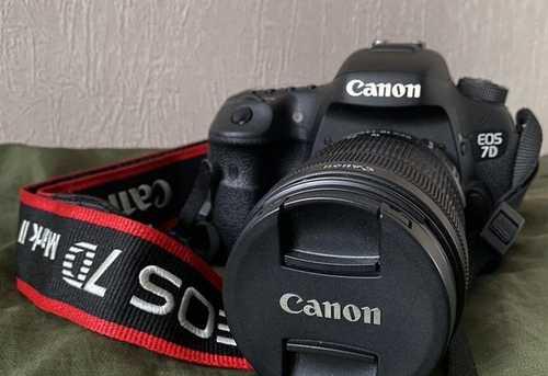 Зеркальный фотоаппарат canon eos 7d mark 2