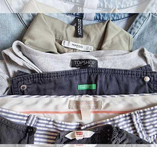 Женские вещи пакетом banana mango levis benetton