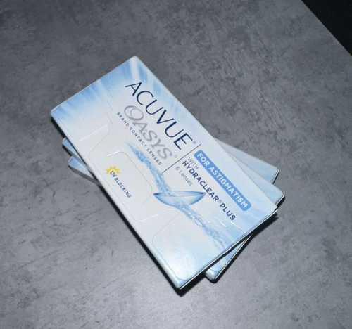 Линзы acuvue oasys astigmatism двухнедельные
