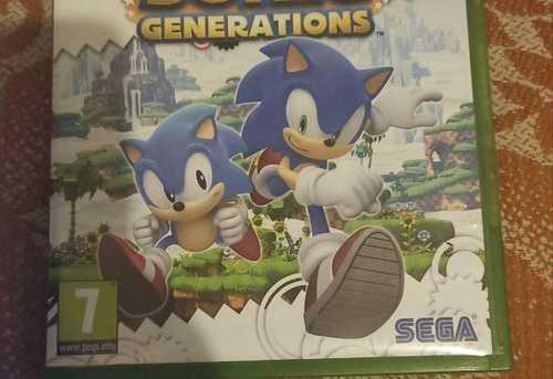 Диски на xbox 360 sonic generations