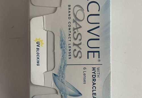 Линзы контактные acuvue oasys двухнедельные, -3,5