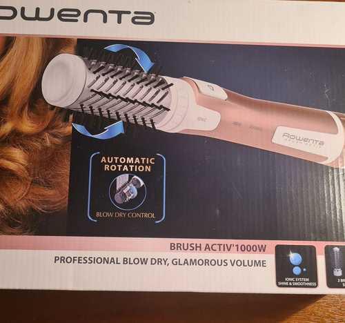 Фен с двумя насадками Rowenta Brush Activ 1000w