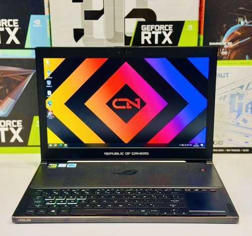 Уникальный Asus ROG Zephyrus / Core i7 / 1070 8G