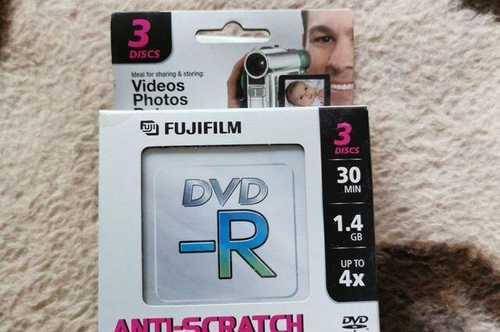 Mini dvd-r диски. Fujifilm. Новые