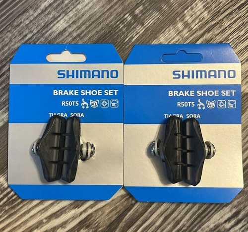 Тормозные колодки shimano R50T5 tiagra/sora