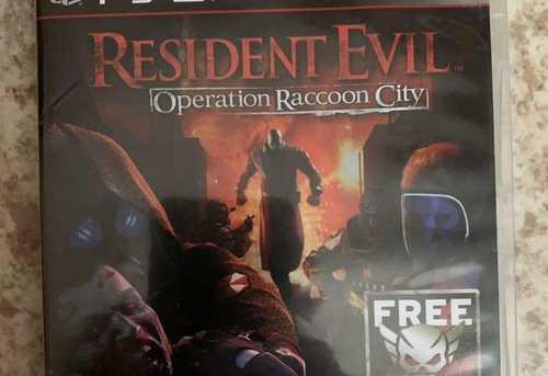 Игра ps3 Resident Evil Operation Racoon City