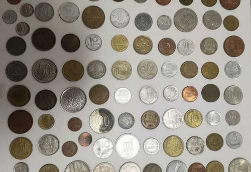 95 разных монет мира