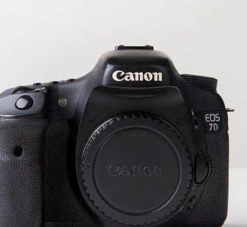 Зеркальный фотоаппарат canon 7d + kit