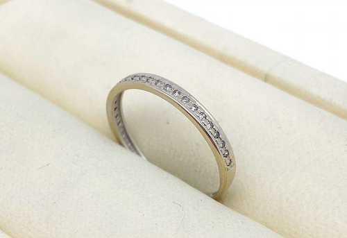 Золотое кольцо с бриллиантами 585пр. размер: 15,8