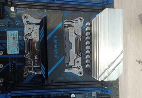 Huananzhi QD4 +xeon E5 2660 + 16GB+радиатор NVCase