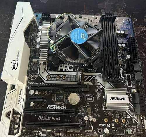 Материнская плата Asrock b250m pro 4